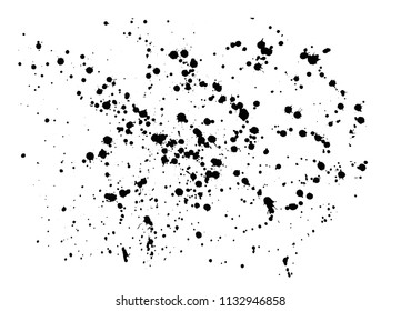 Black Spot Spatter Stock Vector (Royalty Free) 1132946858 | Shutterstock