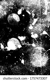 Black Spray Paint Texture High Detail Stock Vector (Royalty Free ...