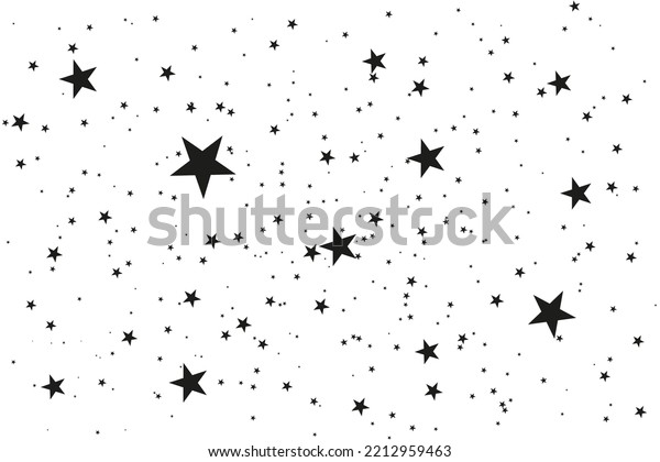 Black Star Sign Symbol Cross Vector Stock Vector (Royalty Free ...