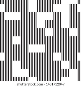 Black Straight Lines On White Background Stock Vector (Royalty Free ...