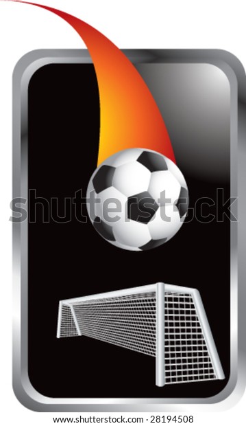 Black Tab Soccer Ball Stock Vector (Royalty Free) 28194508 | Shutterstock