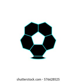 Black Tech Symbol On White Background Stock Vector (Royalty Free ...