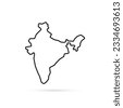 34,687 India Map Outline Royalty-Free Images, Stock Photos & Pictures ...