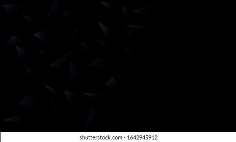 Black Triangle Dark Wallpaper Background Stock Vector (Royalty Free ...
