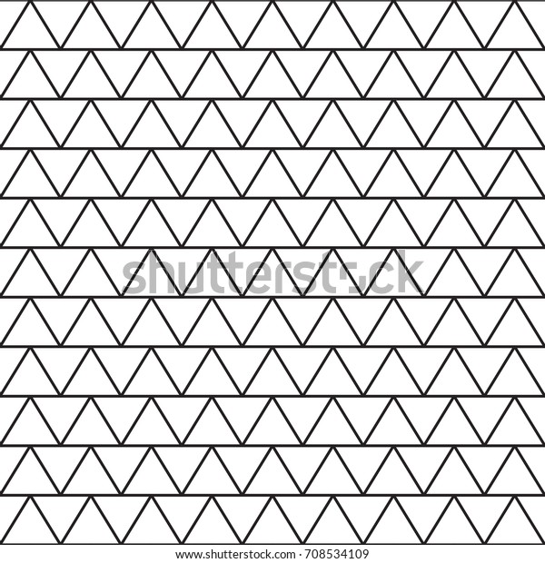 Black Triangle Japanese Seamless On White Stock Vector (Royalty Free ...