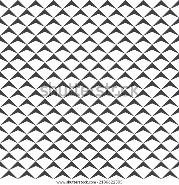 Black Triangle Pattern On White Background Stock Vector (Royalty Free ...