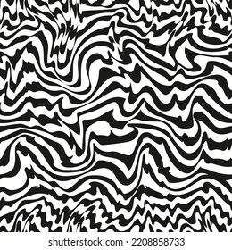 Black Warp Lines Seamless Texture Stock Vector (Royalty Free ...