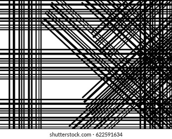 Black White Abstract Lines Background Stock Vector (Royalty Free ...