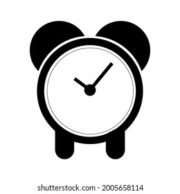 Black White Alarm Clock Icon Stock Vector (Royalty Free) 2005658114 ...