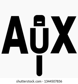 412 Aux cable symbol Images, Stock Photos & Vectors | Shutterstock