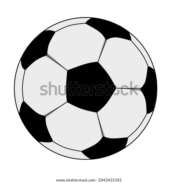 Black White Ball Logo Vector Simple Stock Vector (Royalty Free ...