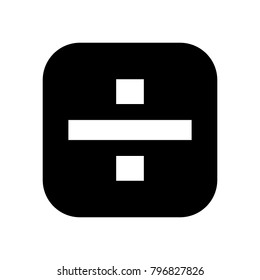 Black White Calculation Icon Stock Vector (Royalty Free) 796827826 ...
