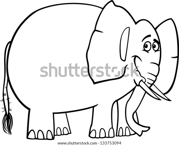 Black White Cartoon Vector Illustration Cute: Vector có sẵn (miễn phí ...