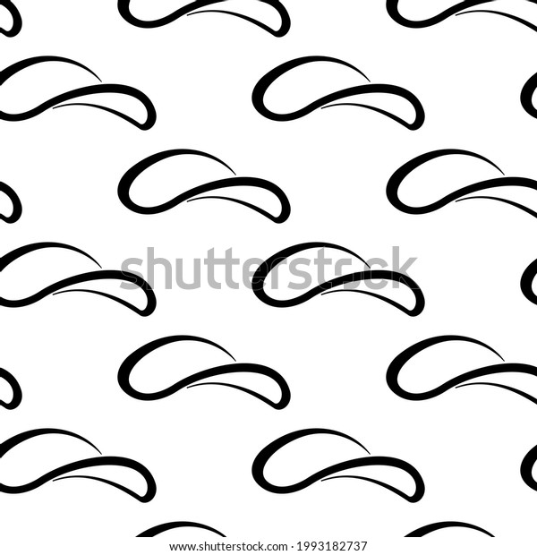 Black White Chips Pattern Stock Vector (Royalty Free) 1993182737 ...
