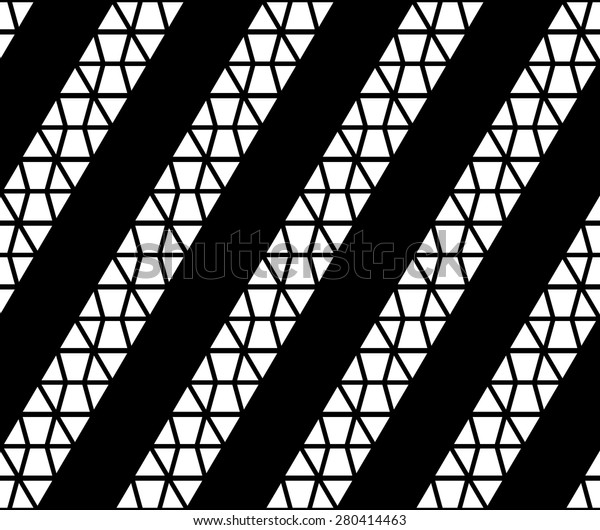 Black White Color Diagonal Lattice Line Stock Vector (Royalty Free ...