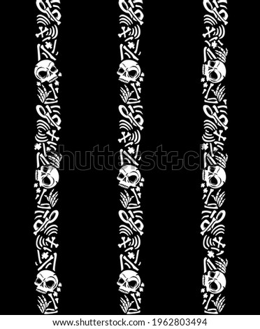 Bone Border | Free download on ClipArtMag