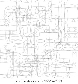 Plexus Hydraulic Tube Hydro Pattern Sketch Stock Vector (Royalty Free ...