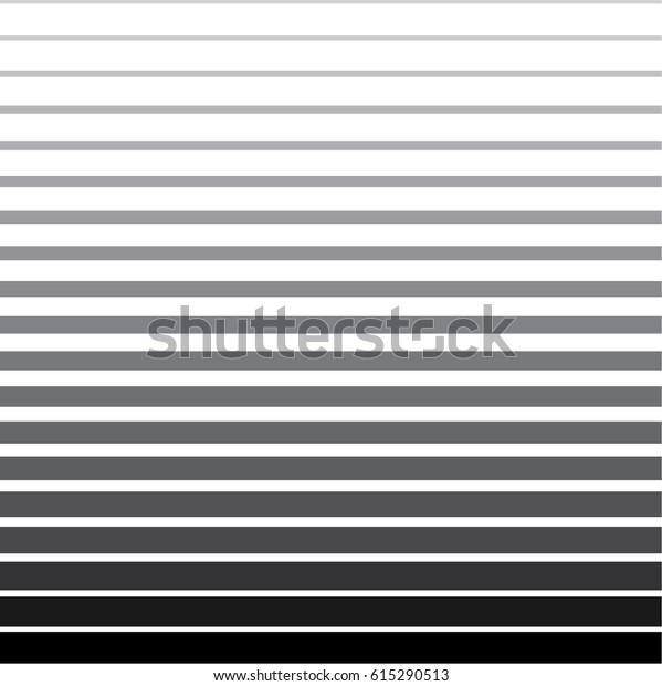 Black White Halftone Horizontal Stripes Pattern Stock Vector (Royalty ...