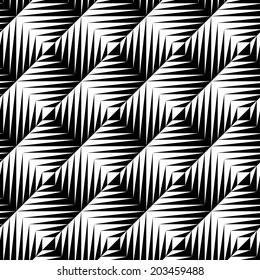 Black White Jagged Edge Seamless Pattern Stock Vector (Royalty Free ...