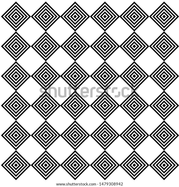 Black White Karo Muster Texture Background Stock Vector (Royalty Free ...