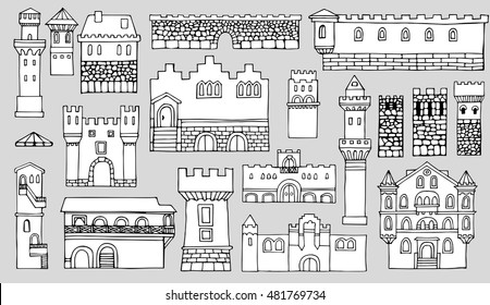 18,553 Castle tower drawing Images, Stock Photos & Vectors | Shutterstock