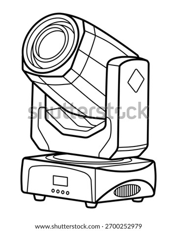 Stage Lights Drawing | Free download on ClipArtMag