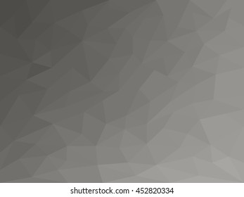 Black White Low Poly Background Stock Vector (Royalty Free) 452820334