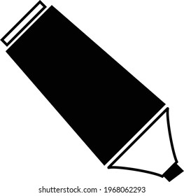 Black White Marker Vector Best Use Stock Vector (Royalty Free ...