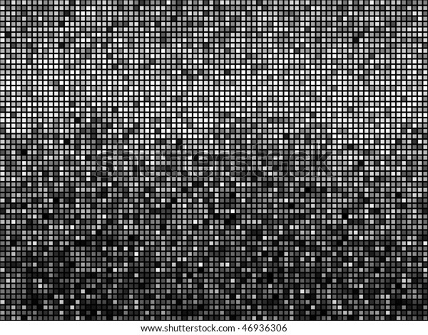 Black White Mosaic Background Stock Vector (Royalty Free) 46936306 ...