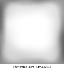 Black White Soft Light Blur Frame Stock Vector (Royalty Free) 1199683903