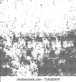 Black White Texture Halftone Abstract Background Stock Vector (Royalty ...