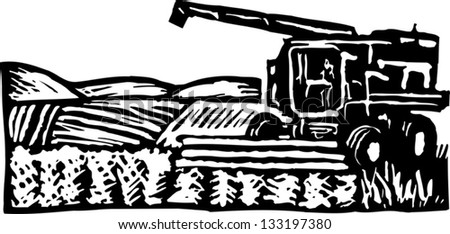 Black White Vector Illustration Combine On Stock Vector (Royalty Free ...