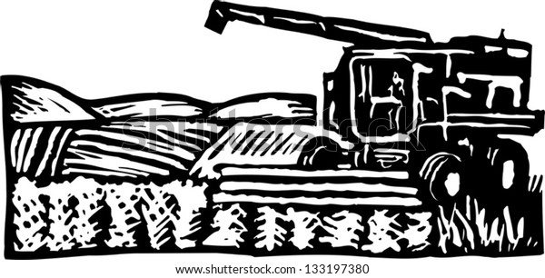 Black White Vector Illustration Combine On Stock Vector (Royalty Free ...