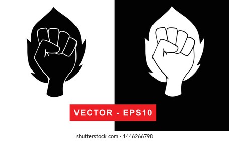 Black White Vector Illustration Hand Drawn Stock Vector (Royalty Free ...