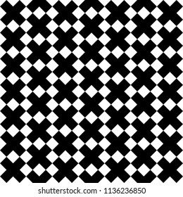 Black X Cross Pattern On White Stock Vector (Royalty Free) 1136236850 ...
