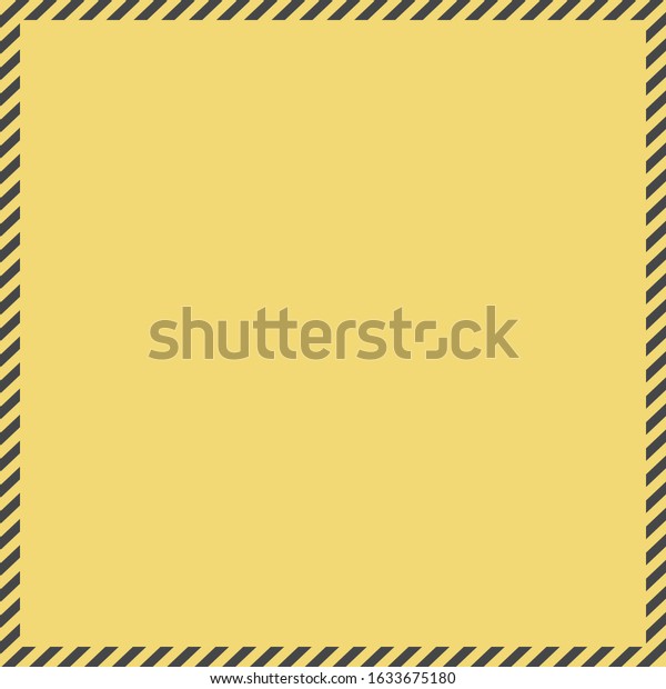 Black Yellow Warning Texture Pastel Yellow Stock Vector (Royalty Free ...