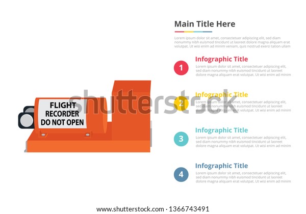Blackbox Black Box Infographics Template 4 Stock Vector (Royalty Free ...