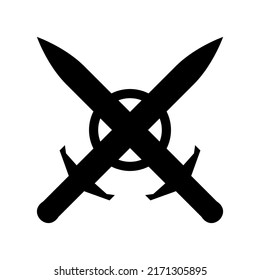 Blade Icon Vector Symbol Design Illustration Stock Vector (Royalty Free ...