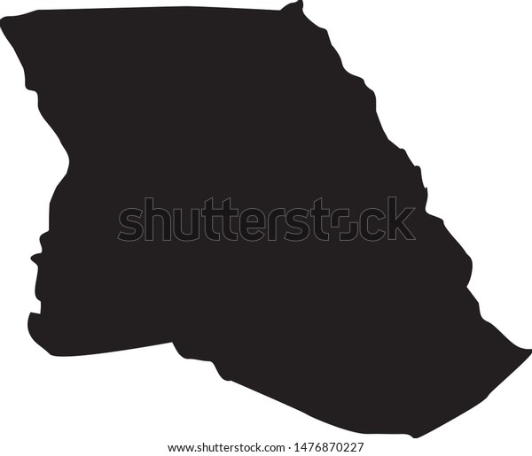 Bladen County Map State North Carolina Stock Vector (Royalty Free ...