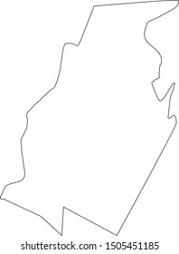 Blair County Map Pennsylvania State Stock Vector (Royalty Free) 1505451185