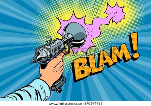 14.670 imagens de Comic gun Imagens, fotos stock e vetores | Shutterstock