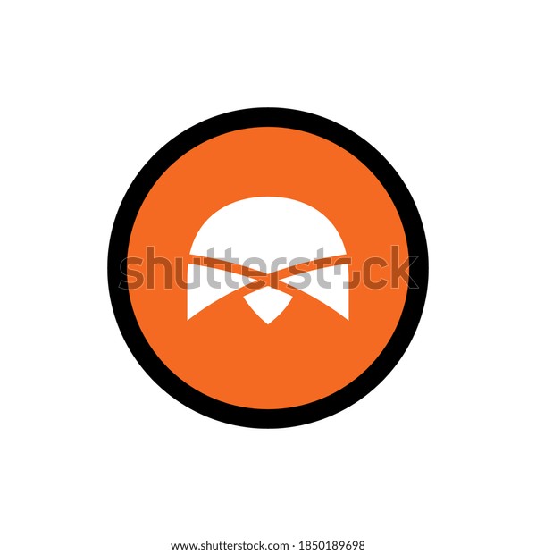 Blangkon Belangkon Hat Logo Icon Design Stock Vector (Royalty Free ...