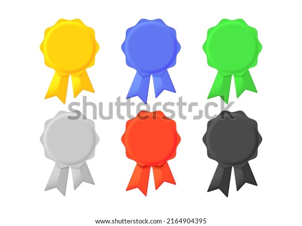 Blank Awards Template Ribbon Best Quality 库存矢量图（免版税）2164904395 ...