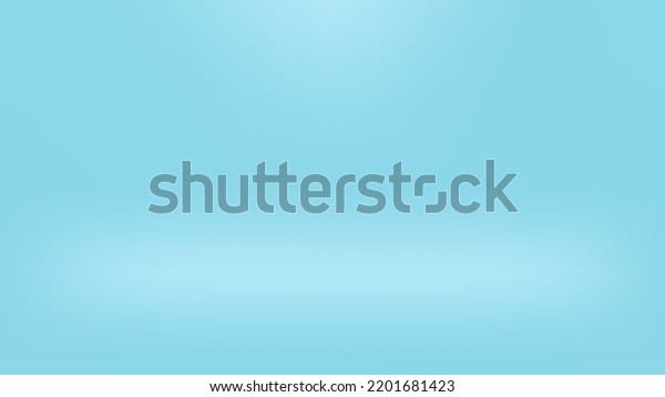 Blank Blue Product Display Background Lighting Stock Vector (Royalty ...