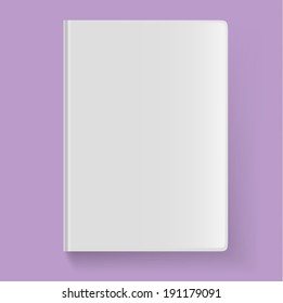 Blank Book Cover Vector Illustration Stock Vector (Royalty Free ...