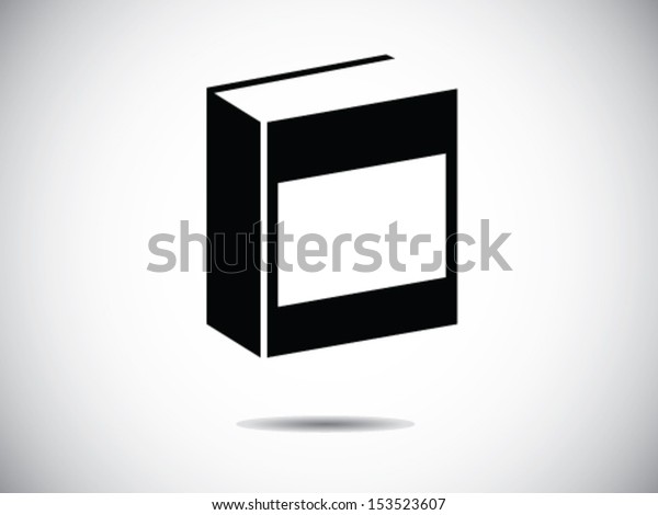 Blank Book Icon Stock Vector (Royalty Free) 153523607 | Shutterstock
