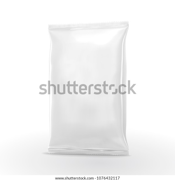 Blank Chip Package Design 3d Illustration Stock Vector (Royalty Free ...