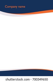Vektor Stok Blank Design Template (Tanpa Royalti) 700349650 | Shutterstock
