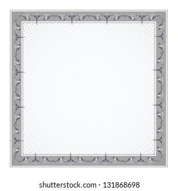 Blank Diploma Frame Template 5 Stock Vector (Royalty Free) 131868698 ...
