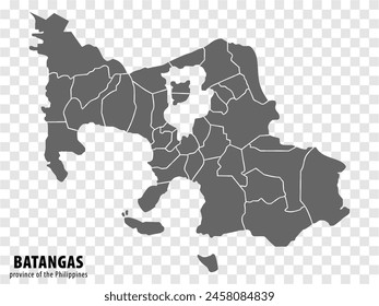 Batangas Map PNGs – Transparent Background Images | PikWizard
